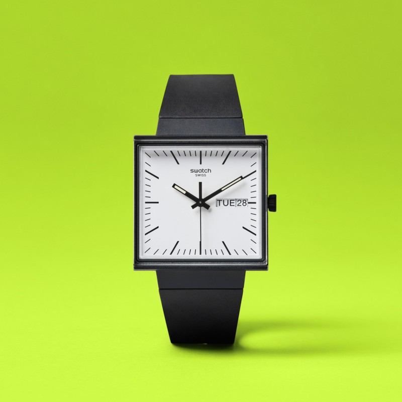 Orologio Swatch WHAT IF…BLACK? SO34B700 | De Wrachien Gioielli